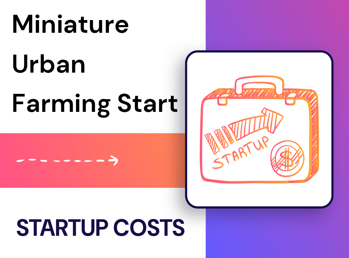 What Are the Startup Costs for a Miniature Urban Farming Business?