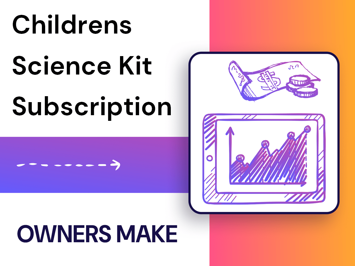 How Much Does an Owner Make from Children's Science Kit Subscriptions?