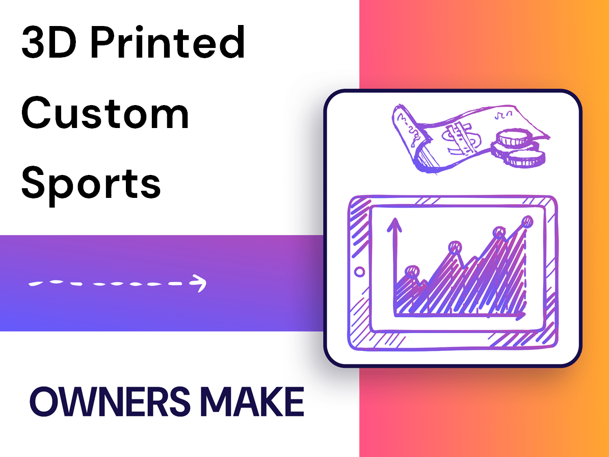 How Much Does an Owner Make from 3D Printed Custom Sports Equipment?