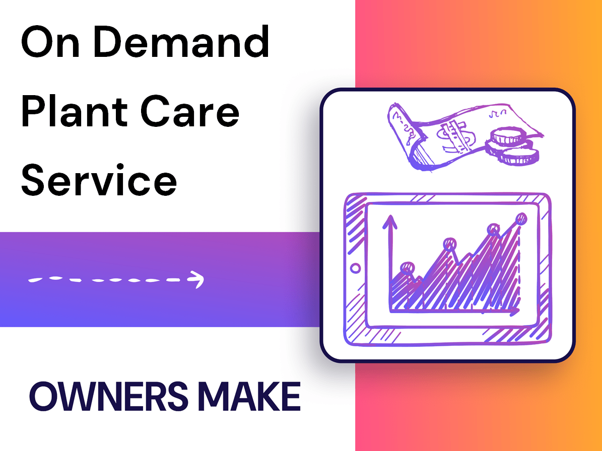 How Much Does an Owner Make with On Demand Plant Care Service?