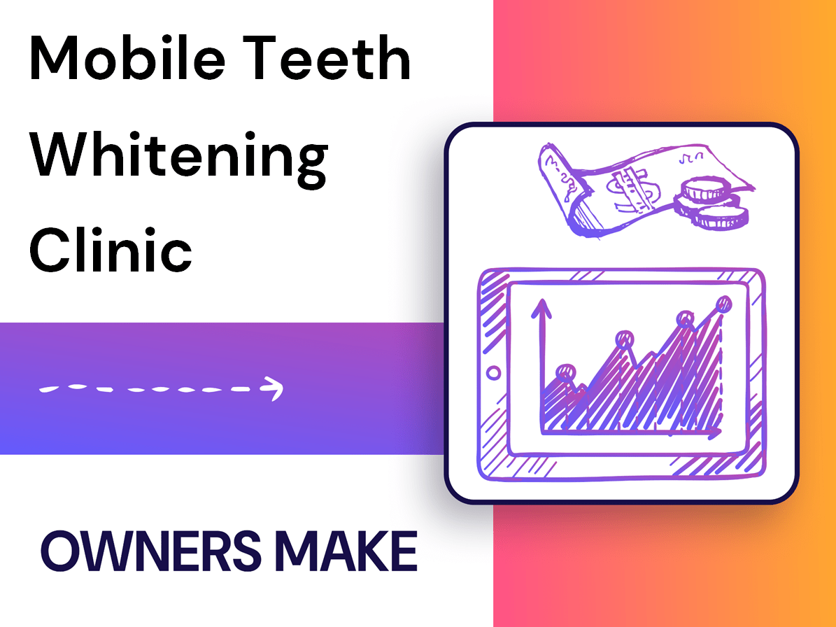 How Much Does an Owner Make at a Mobile Teeth Whitening Clinic?