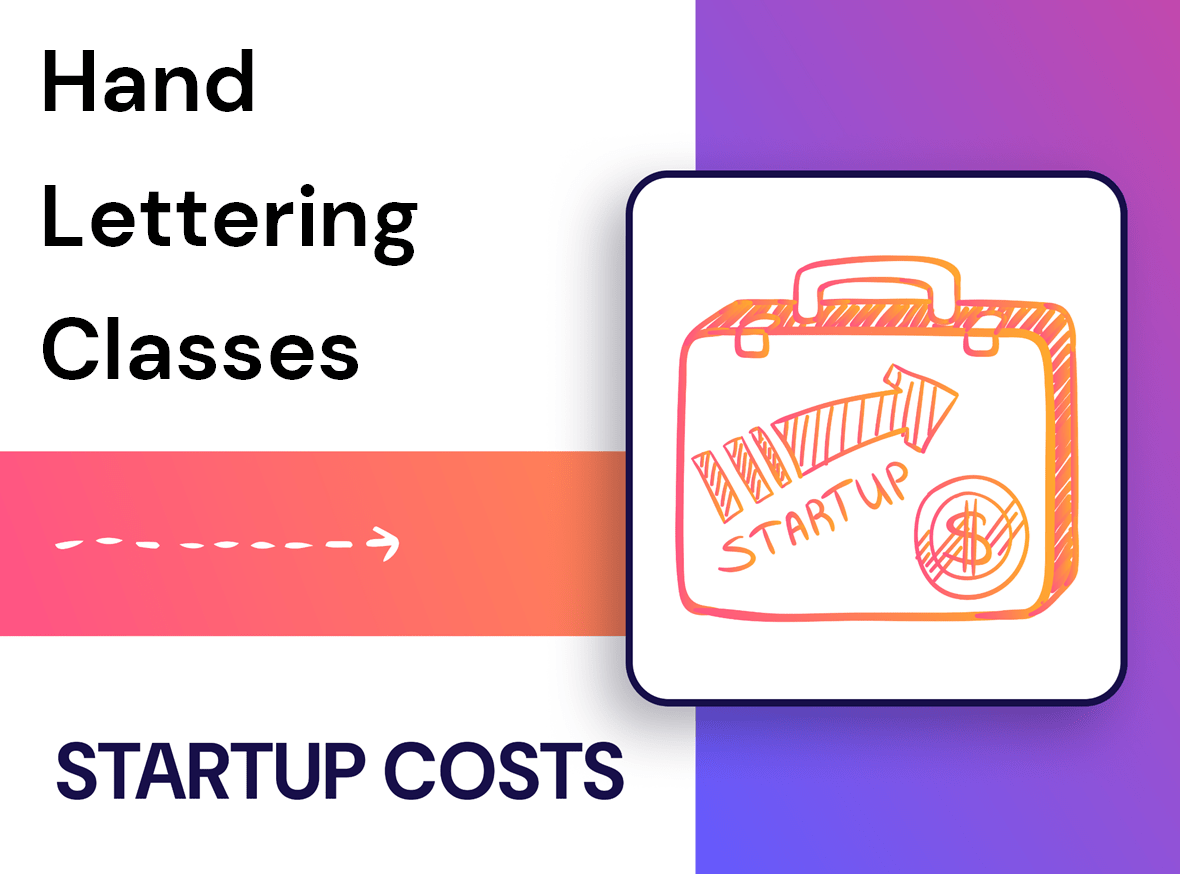 What Are the Startup Costs for Hand Lettering Classes?