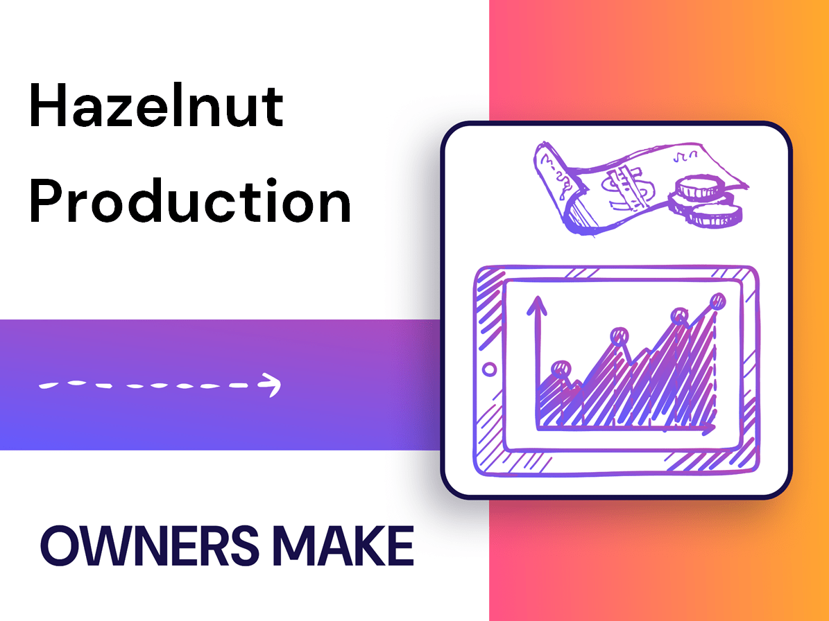 How Much Does an Owner Make from Hazelnut Production?